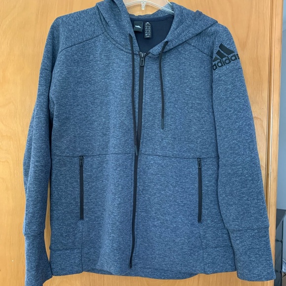 adidas | Tops | Adidas Zip Up Hoodie | Poshmark